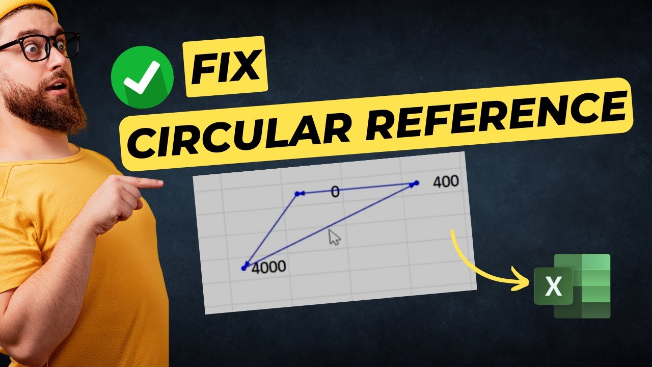 How To Fix A Circular Reference In Excel ExcelTutorial