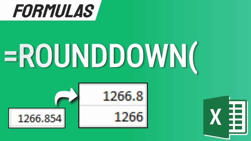 How To Use ROUNDDOWN Function In Excel ExcelTutorial