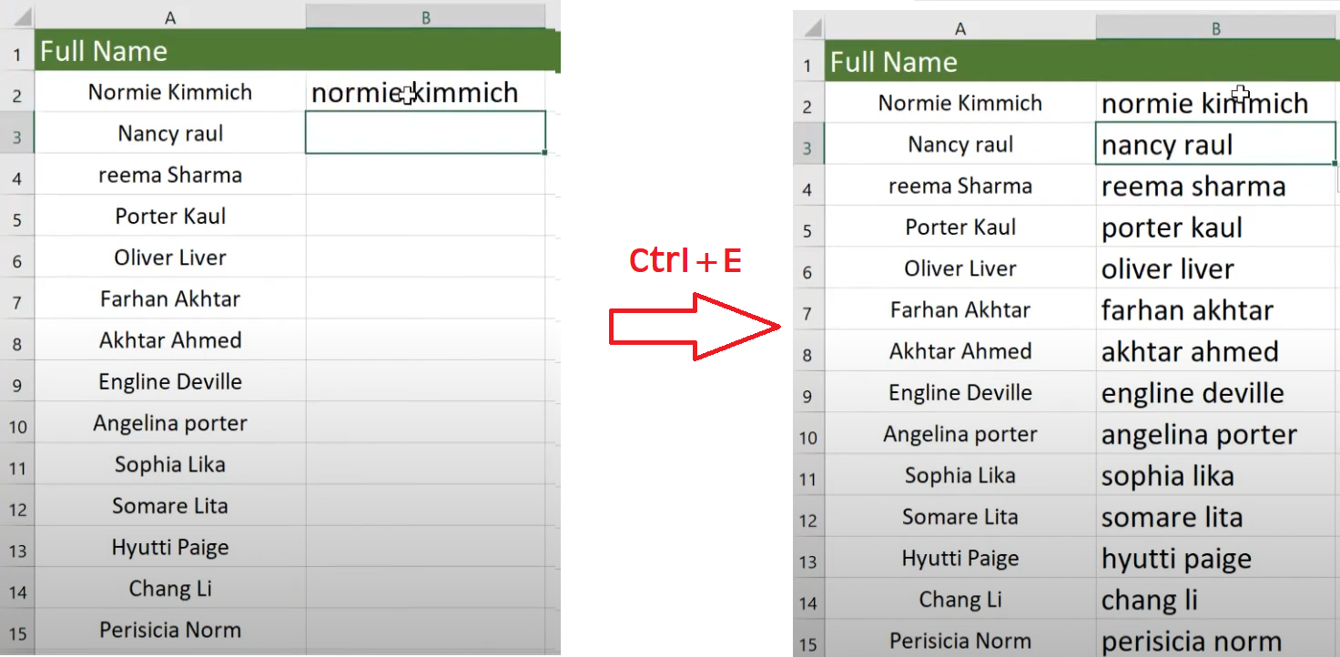 Change Case In Excel ExcelTutorial