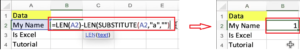 How to Count Characters In Excel - ExcelTutorial
