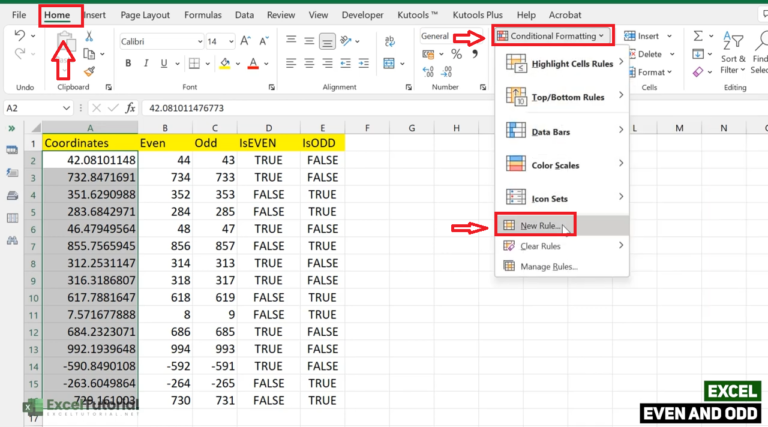 How To Round Numbers To Odd Or Even In Excel Exceltutorial