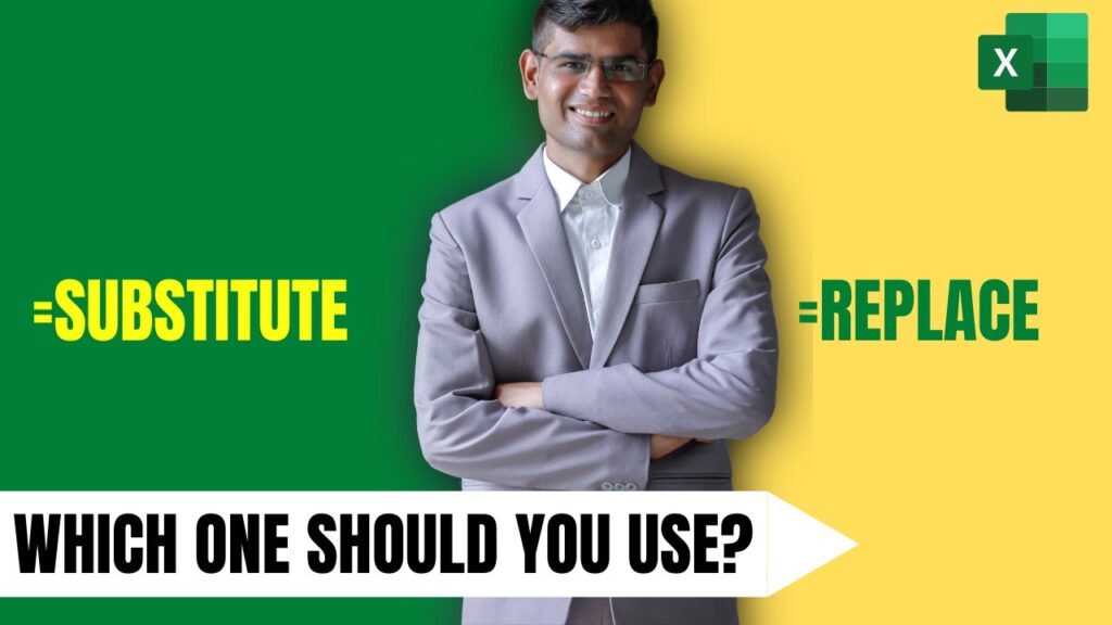 Replace Or Substitute Which Excel Text Function Should You Use