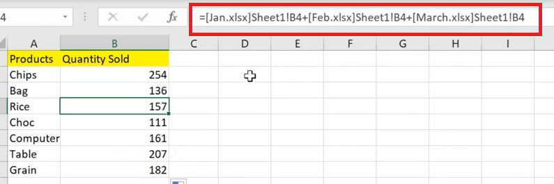  How To Sum Multiple Workbooks In Excel ExcelTutorial