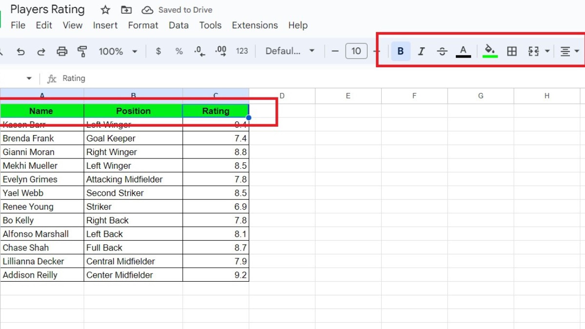 How To Make A Table In Google Sheets Quick Guide ExcelTutorial