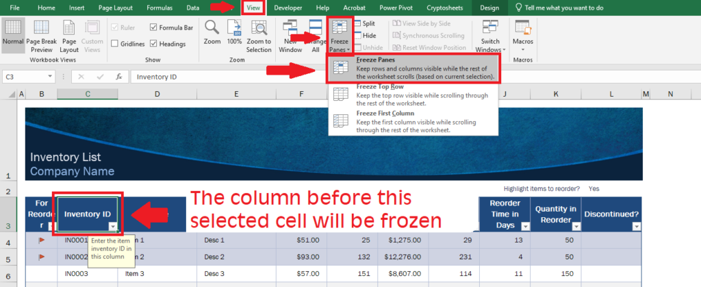 How To Freeze Top Row In Excel Easy Guide Exceltutorial