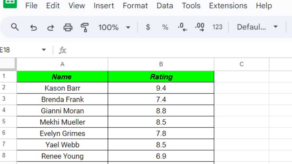 How To Make A Data Table In Google Sheets ExcelTutorial